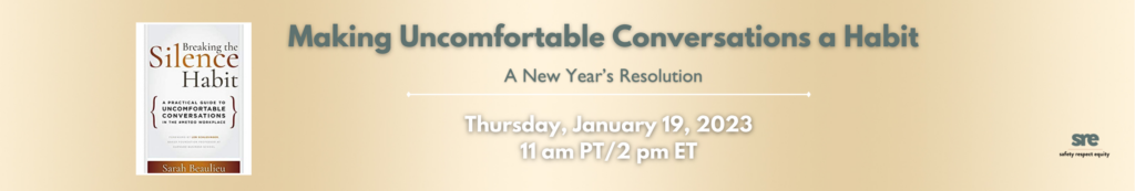 Making Uncomfortable Conversations a Habit - SRE Network - Safety ...
