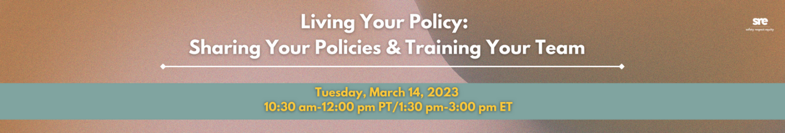 Living Your Policy: Sharing Your Policies & Training Your Team - SRE ...