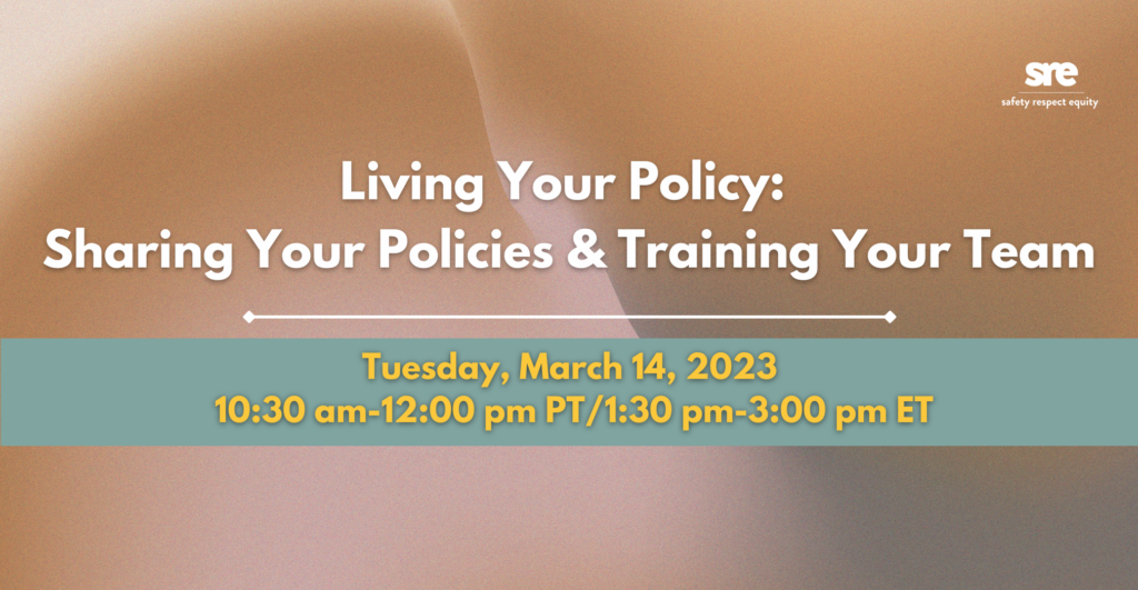 Living Your Policy: Sharing Your Policies & Training Your Team - SRE ...